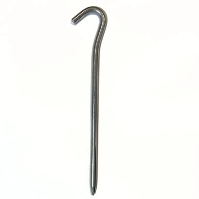 Tent Peg in Silver x10