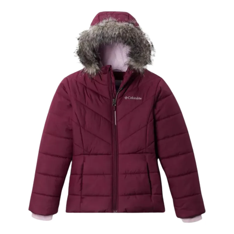 Columbia Girl's Katelyn Crest Winter Parka in Marionberry