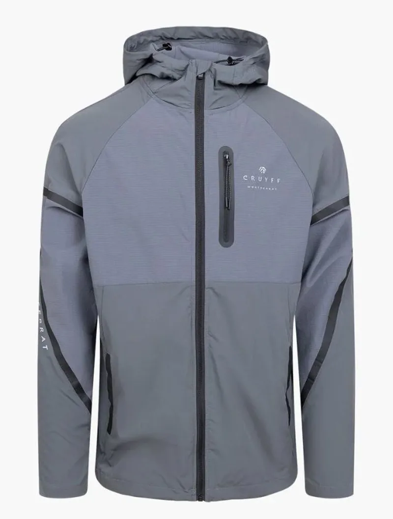 Cryuff Montserrat FZ Hood in Grey