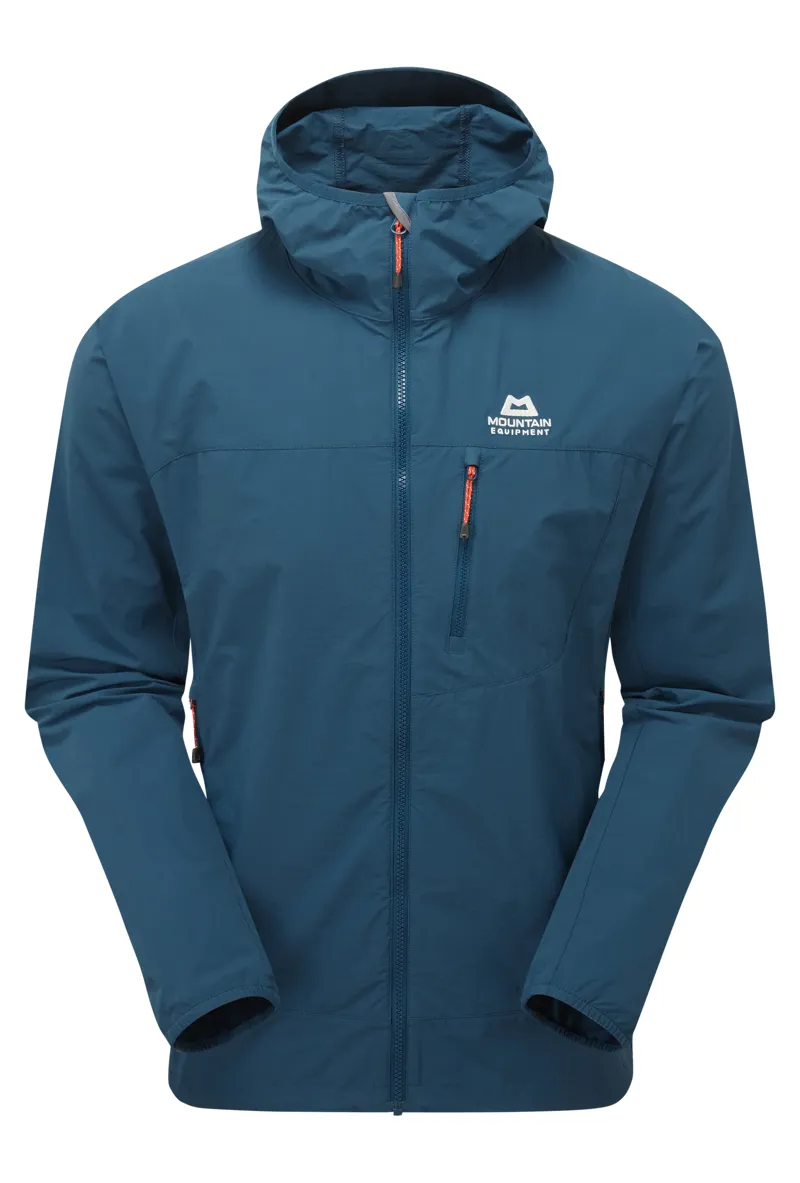 Mountain Equipment Men's Echo Hooded Jacket in Majolica Blue
