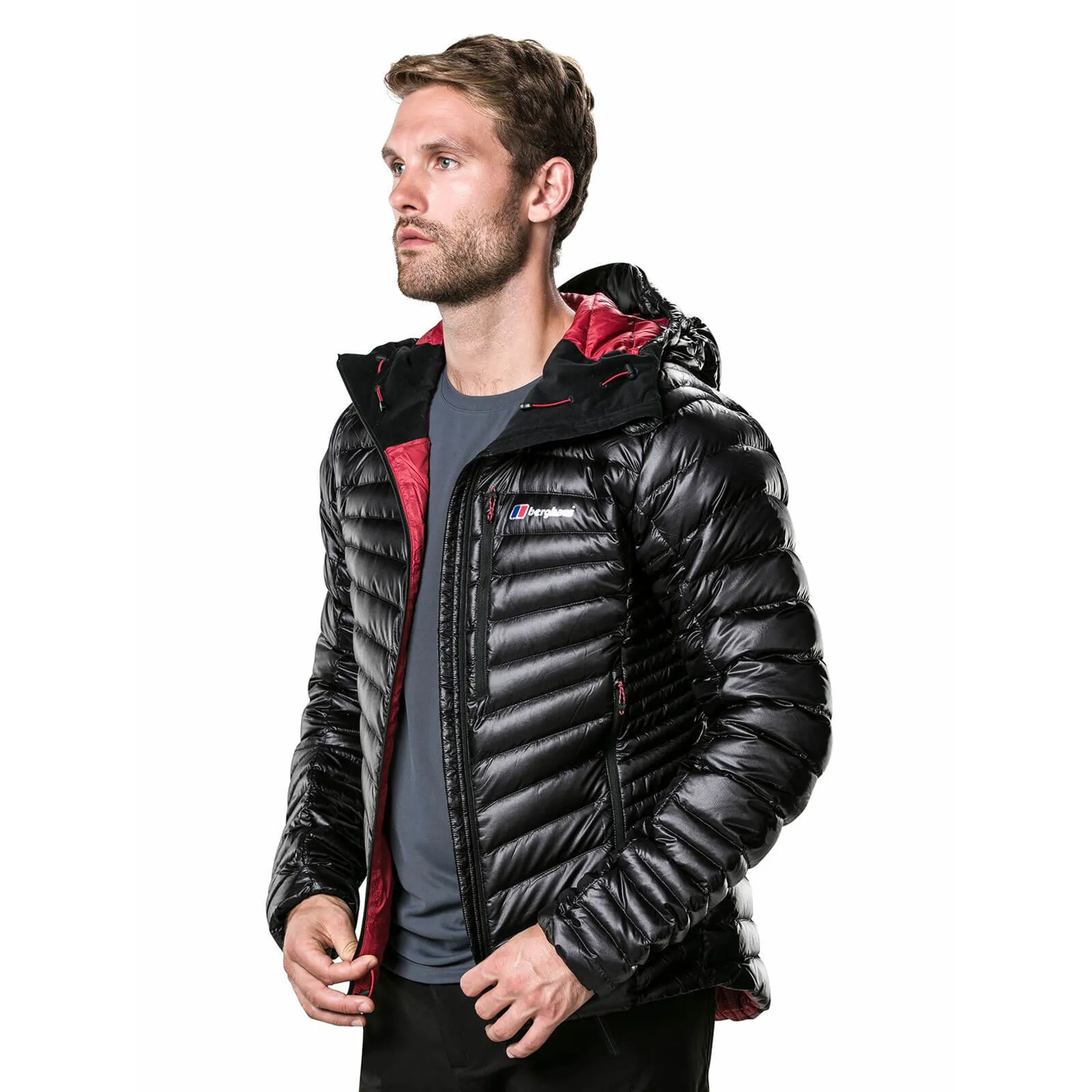 BERGHAUS MENS EXTREM MICRO BLACK/DARK RED