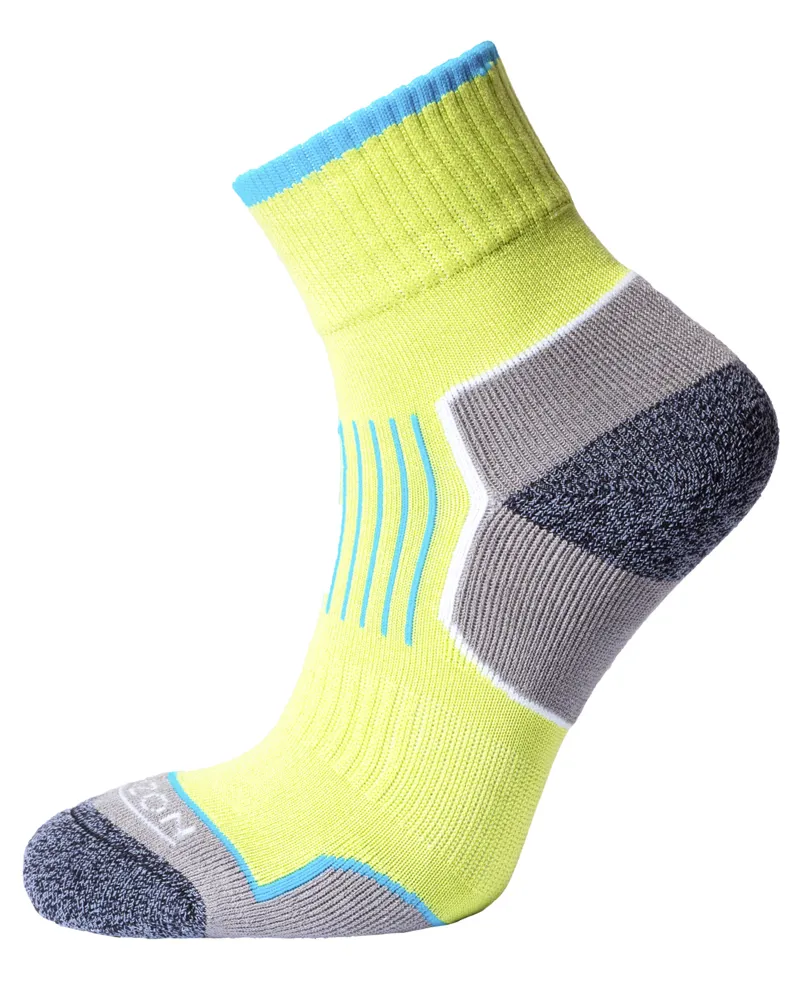 HORIZON PERFORMANCE ATOMIC 29 SOCK LIME/TURQUOISE