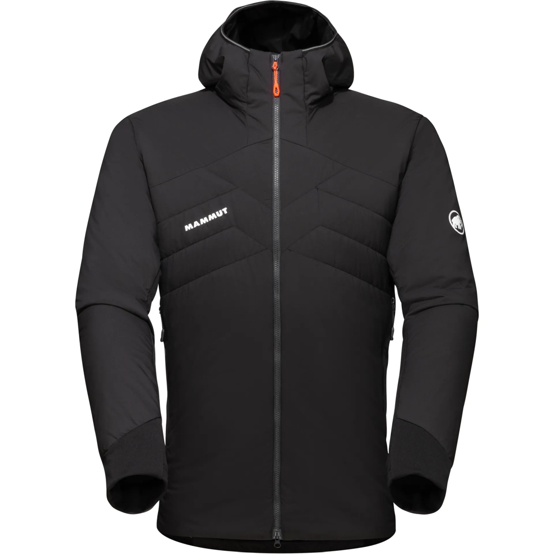 Mammut Men's Rime Light IN Flex Hooded Jacket in Black/Phantom