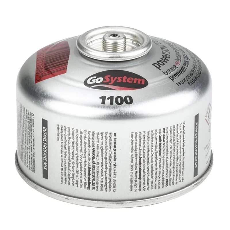 Go Systems Powersource 100g Butane/Propane Threaded Cartridge